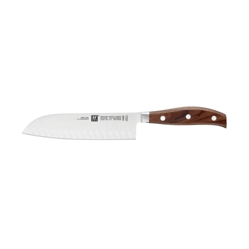 Zwilling Identity Wood Satoku mit Kullen 18 cm